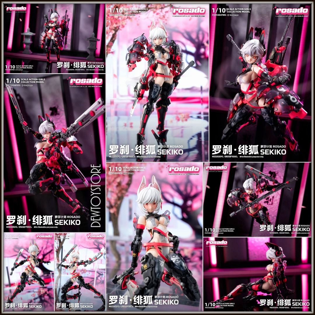 ⭐ [𝗣𝗿𝗲-𝗼𝗿𝗱𝗲𝗿] Earnestcore Craft Rosa Project ROSADO 1/10 Scale Mecha ...