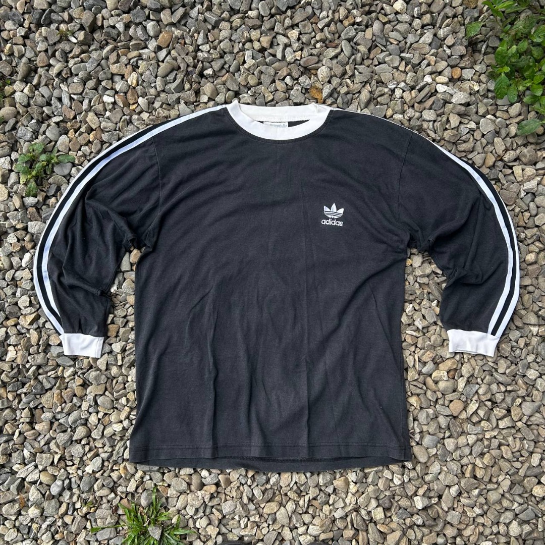 adidas bunga longlseeve, Men's Fashion, Tops & Sets, Tshirts & Polo ...