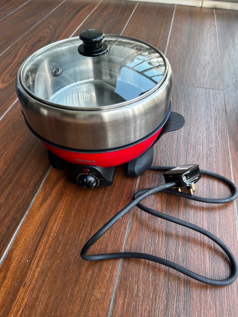 Akira Steamboat with Grill, Furniture & Home Living, Kitchenware ...