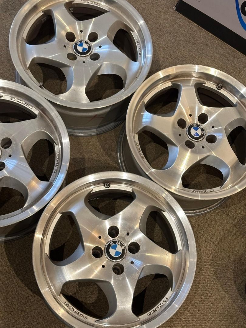Alpha Throwing Star Wheel Rim (Made in Japan) PCD 4x100 16x7.5 BMW E30 ...