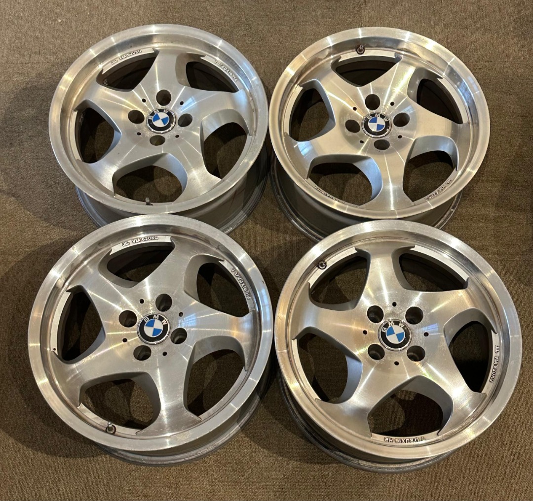 Alpha Throwing Star Wheel (Made in Japan) PCD 4x100 16x7.5 BMW E30 ...