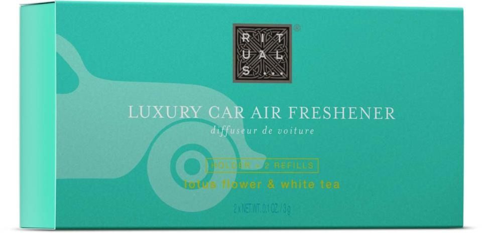 Authentic RITUALS Car Perfume / Air Freshener in Lotus Flower & White ...