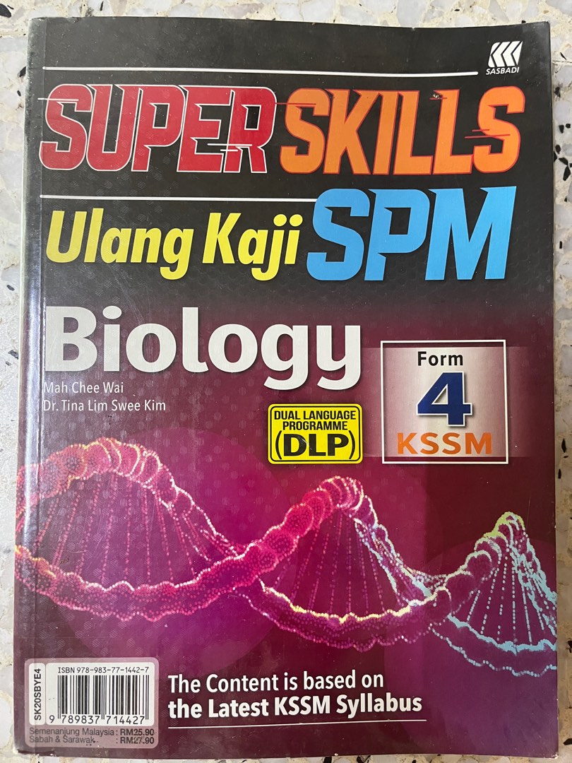 Biology Super Skill Ulamgkaji SPM (Form 4), Hobbies & Toys, Books ...