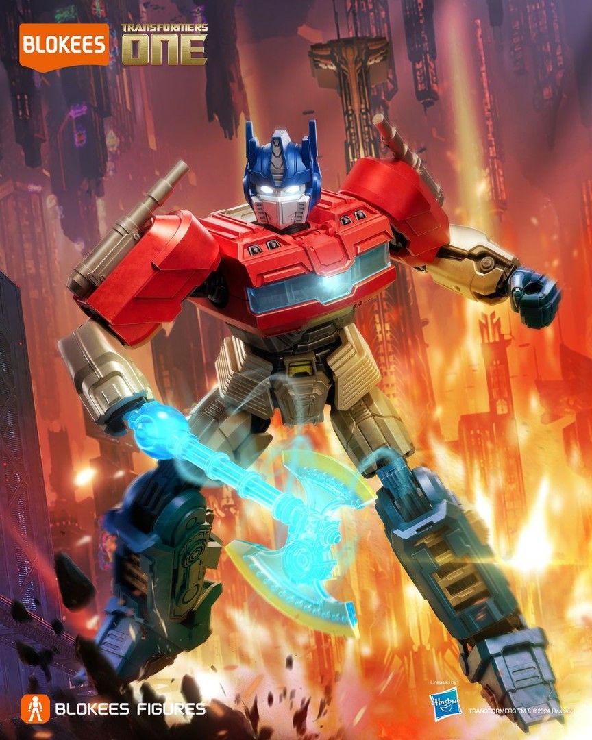 Blokees Master Class Series Transformers One Movie Optimus Prime/ Orion ...