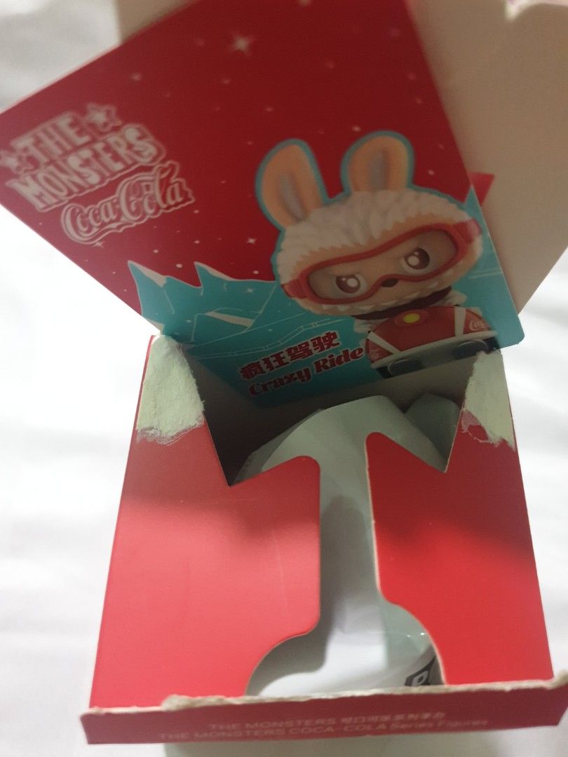 BNIF Zimomo Coca cola the Monsters labubu Crazy ride, Hobbies & Toys ...