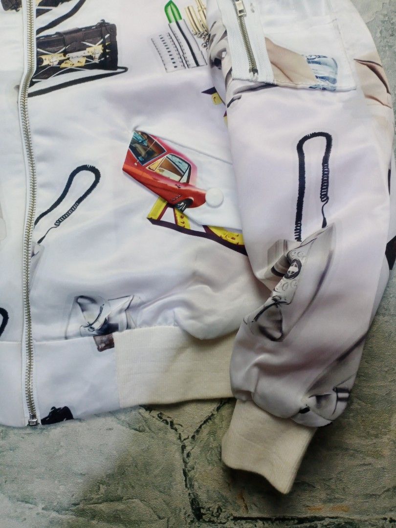 BOMBER ROMIE FULL PRINT NOT ZARA UNIQLO KARL LAGERFELDPRADA GUCCI ...