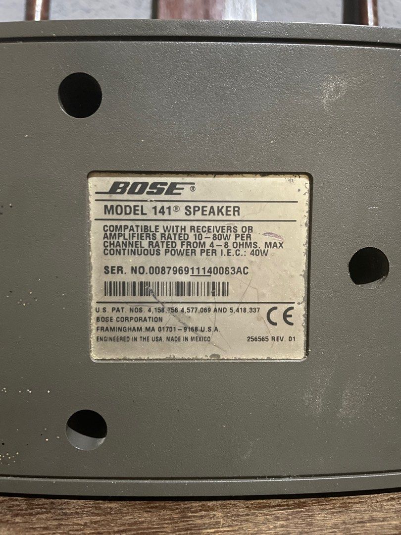 Bose model 141 speakers, Audio, Soundbars, Speakers & Amplifiers on ...