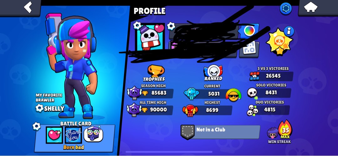 Brawl stars account 84K 87Max 241skins R35 Legacy, Video Gaming, Gaming ...