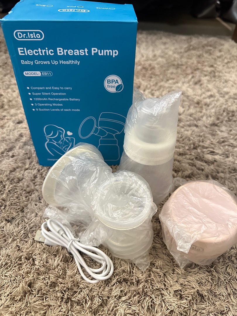 Breast pump Dr.Isla, Babies & Kids, Nursing & Feeding, Breastfeeding ...