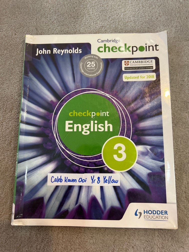 Cambridge Checkpoint English 3, Hobbies & Toys, Books & Magazines ...