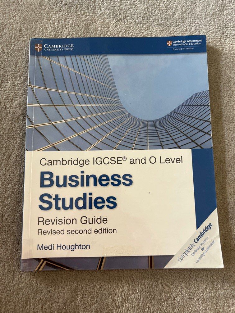 Cambridge IGCSE and O Level Business Studies (Revision Guide), Hobbies ...