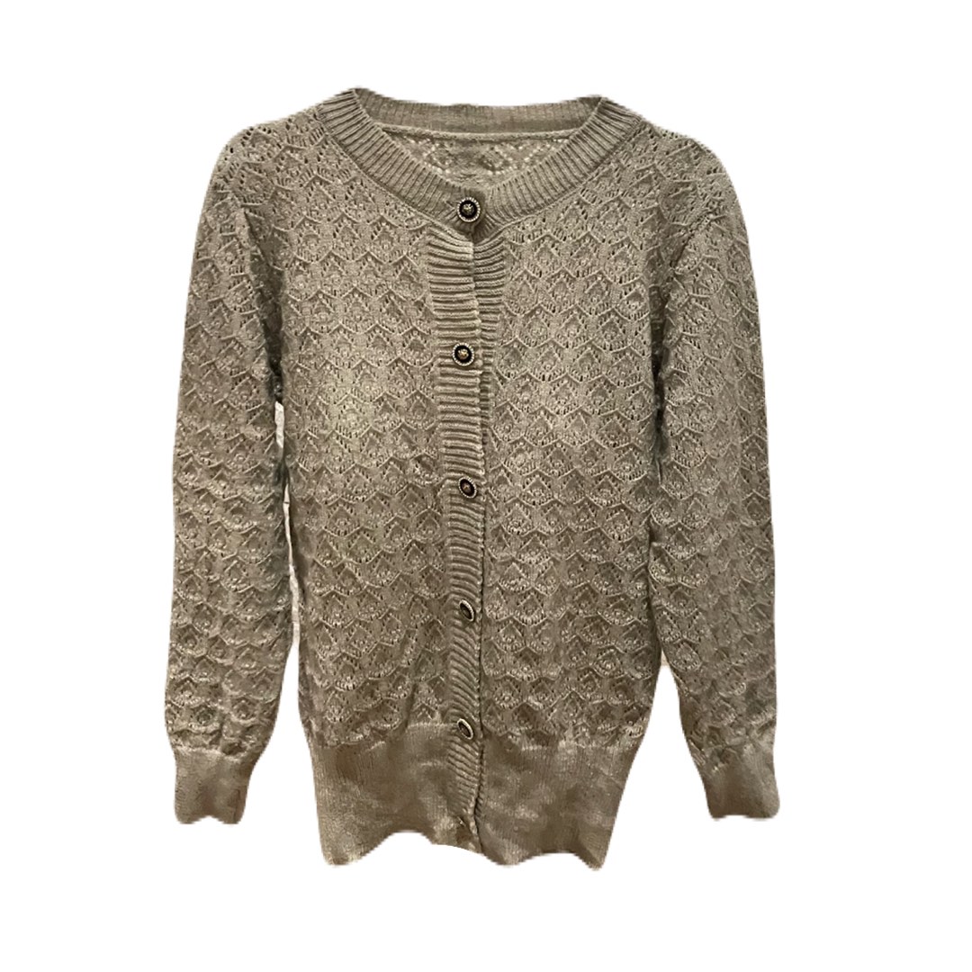 cardi jaring jaring coklat, Fesyen Wanita, Pakaian Wanita, Baju Luaran ...