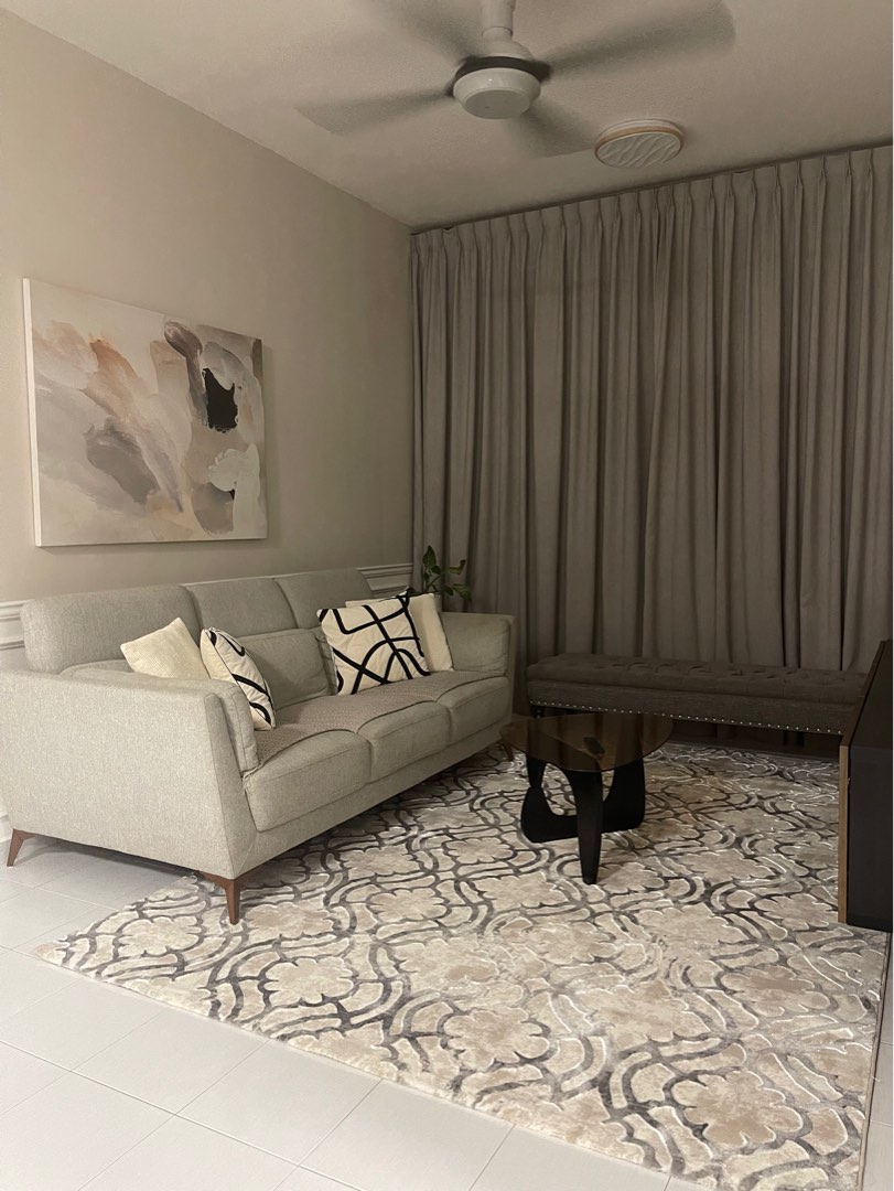 Carpet Modern Living Hall / Ruang Tamu, Furniture & Home Living, Home ...