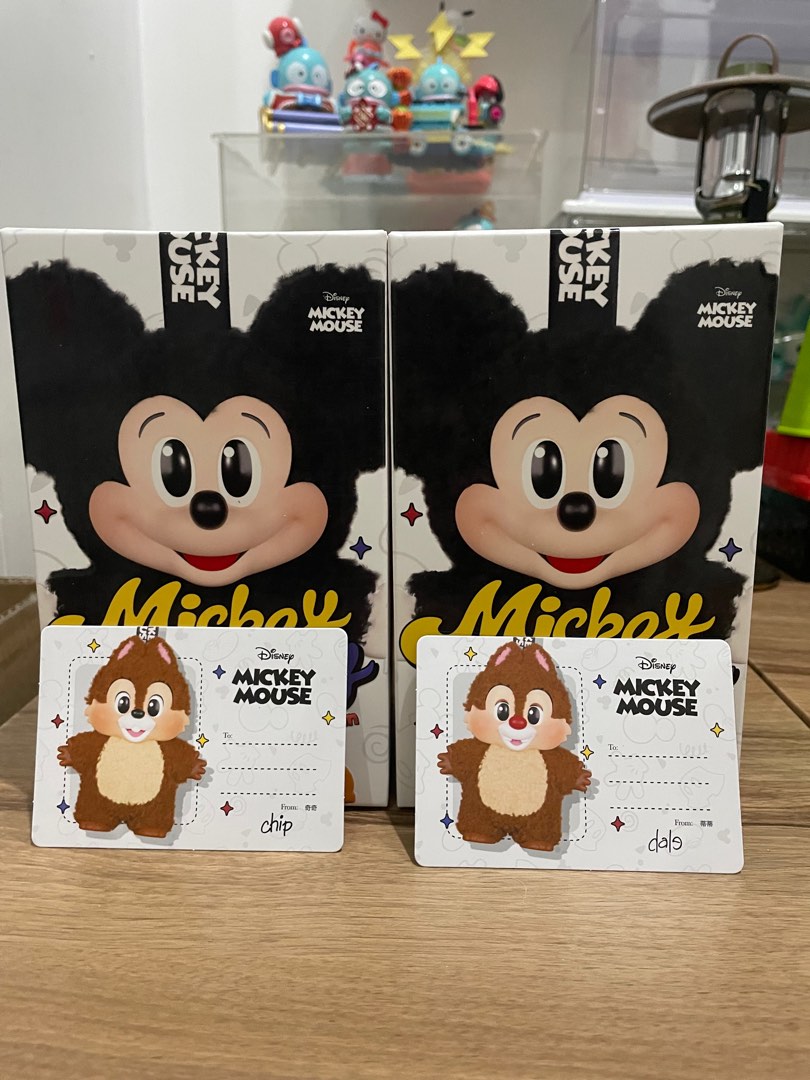 Chip and Dale Plush Keychain- Mickey and Friends, Everything Else ...