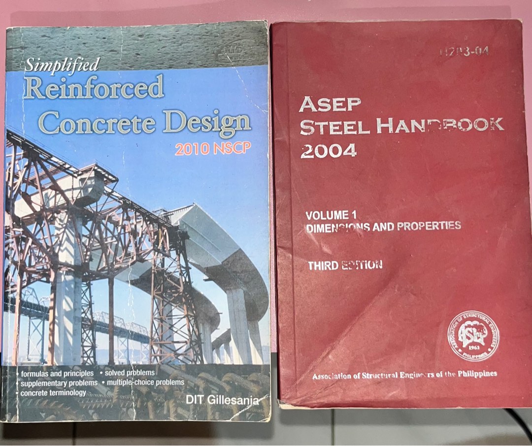 Civil Engineering Books : ASEP Steel , Reinforced Concrete Design ...