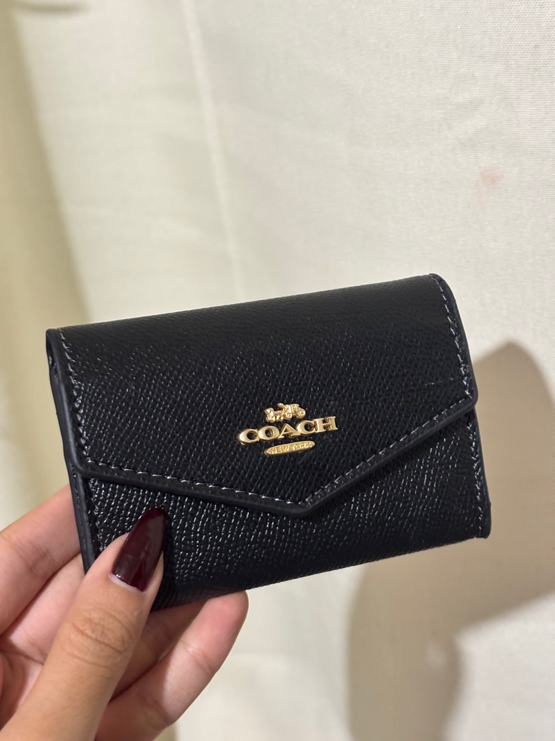 Coach Flap Card Case Wallet, Women's Fashion, Bags & Wallets, Wallets ...