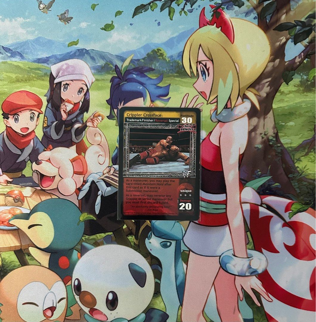 Crippler Crossface Promo WWF WWE RAW DEAL CHRIS BENOIT, Hobbies & Toys ...