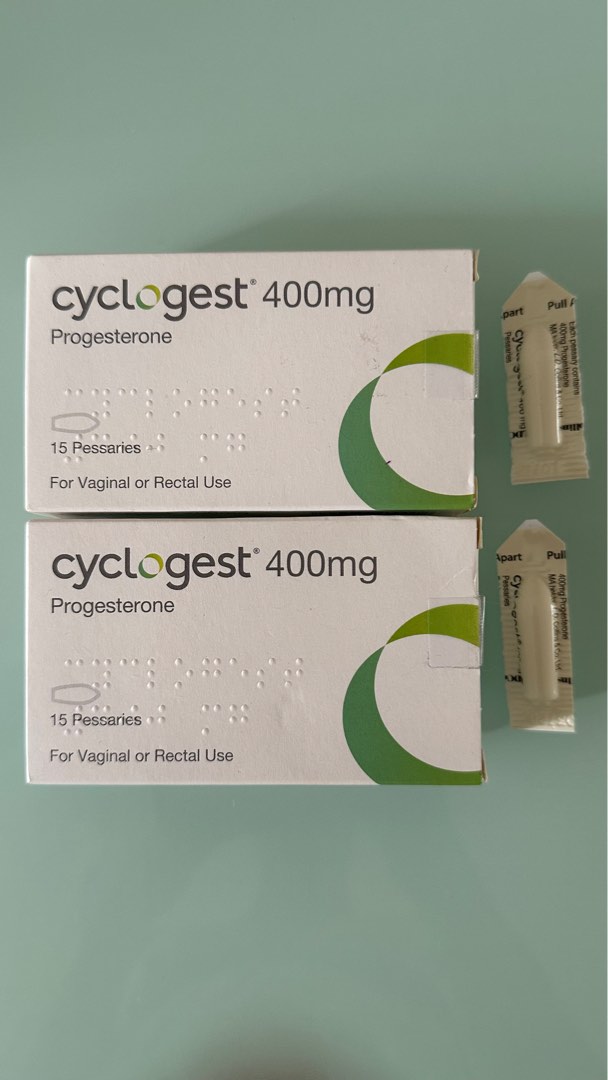 Cyclogest 400mg - Progesterone - 32 Pessaries - Exp March 2026, Babies ...