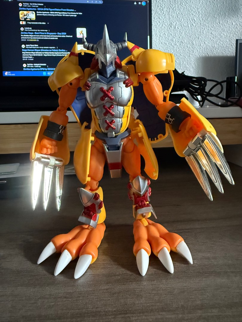 Digivolving Spirits Digimon Wargreymon/Agumon, Hobbies & Toys, Toys ...