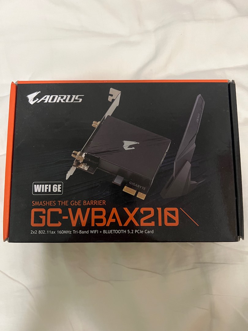 AORUS WIFI 6E GC-WBAX210 Wifi card for Bluetooth and Wifi, Computers ...