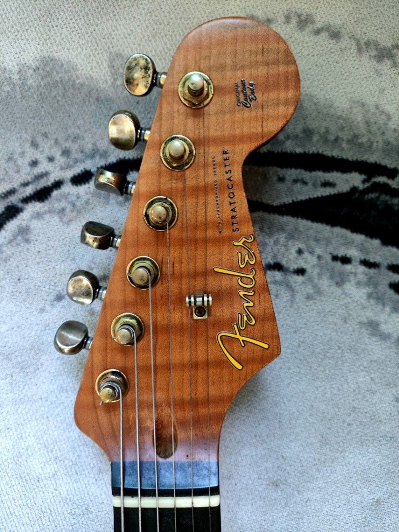 Unique fender relic parts caster strat with cs fat 50's pickup, Hobbies ...