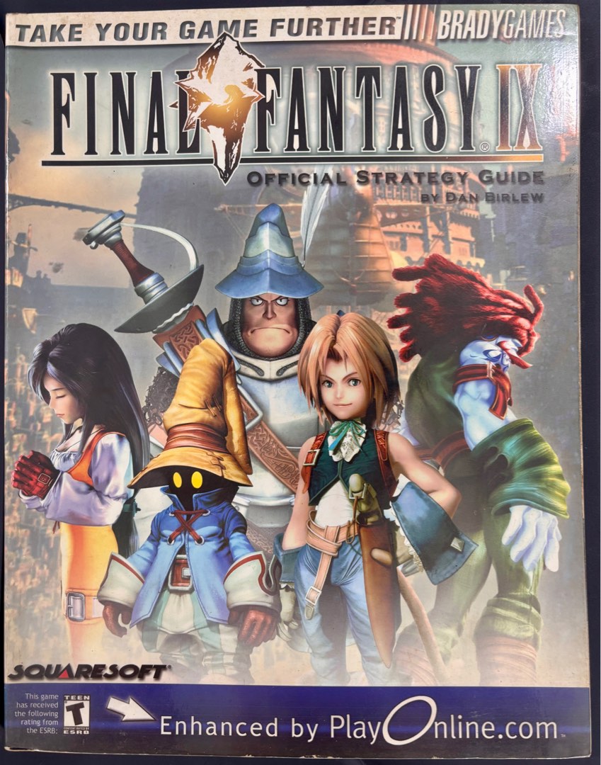 Final Fantasy IX 9 Official Strategy Guide By Dan Birlew, Hobbies ...