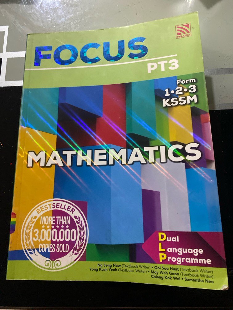 Focus Mathematics Form 1,2&3 KSSM, Hobbies & Toys, Books & Magazines ...