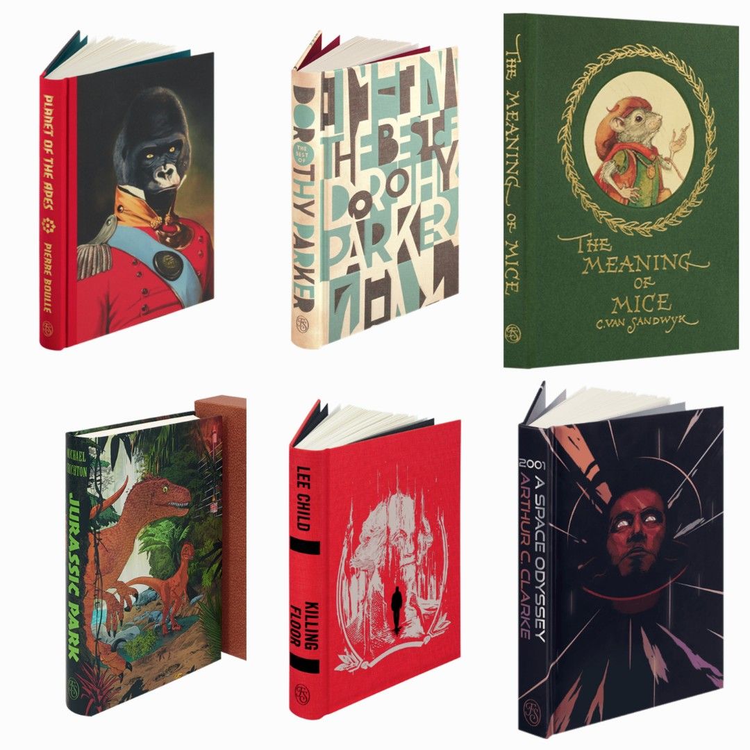 FOLIO SOCIETY Meaning of mice Planet of the Apes Jurassic Park Killing ...