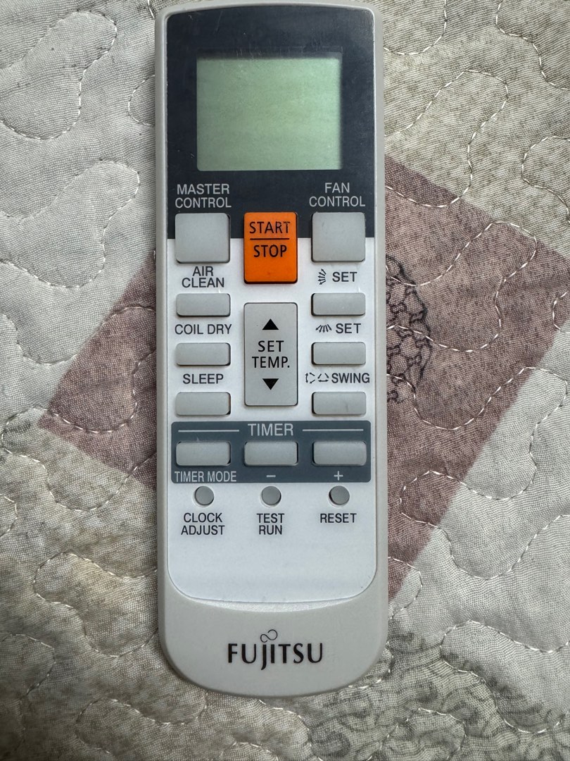 Fujitsu Aircon Remote Control, TV & Home Appliances, Portable Air ...