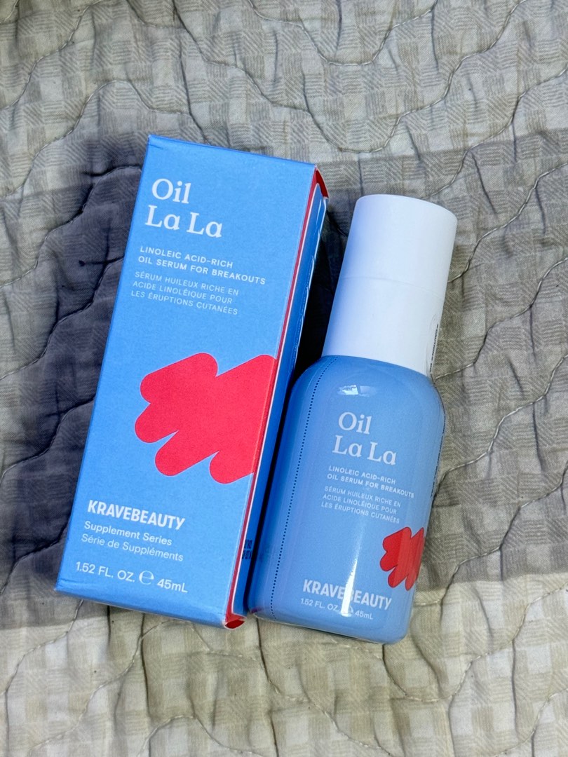 {FULL SIZE} Krave Beauty Oil La La Linoleic Acid-Rich Oil Serum, Beauty ...