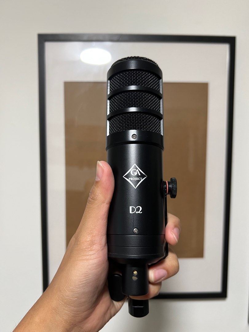 Golden Age D2 Broadcast Mic, Hobbies & Toys, Music & Media, Musical ...