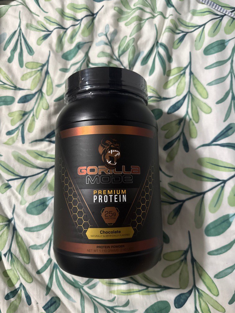 Gorilla Mode Protein Powder (1.1Kg), Health & Nutrition, Health ...