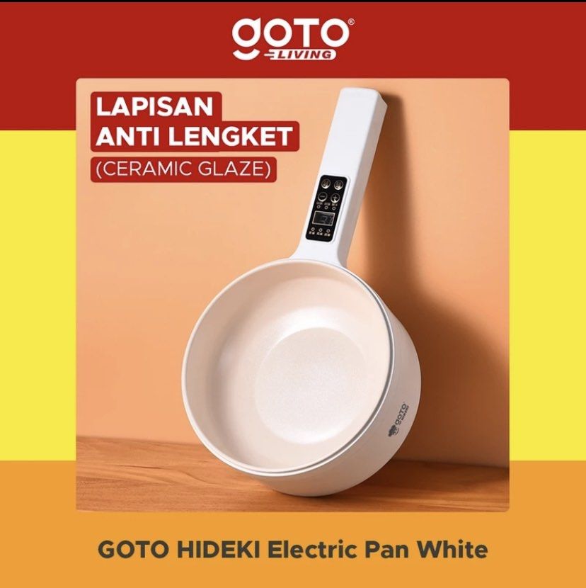 Goto Hideki Panci Listrik 1.8L Fry Pan Elektrik Penggorengan Serbaguna ...