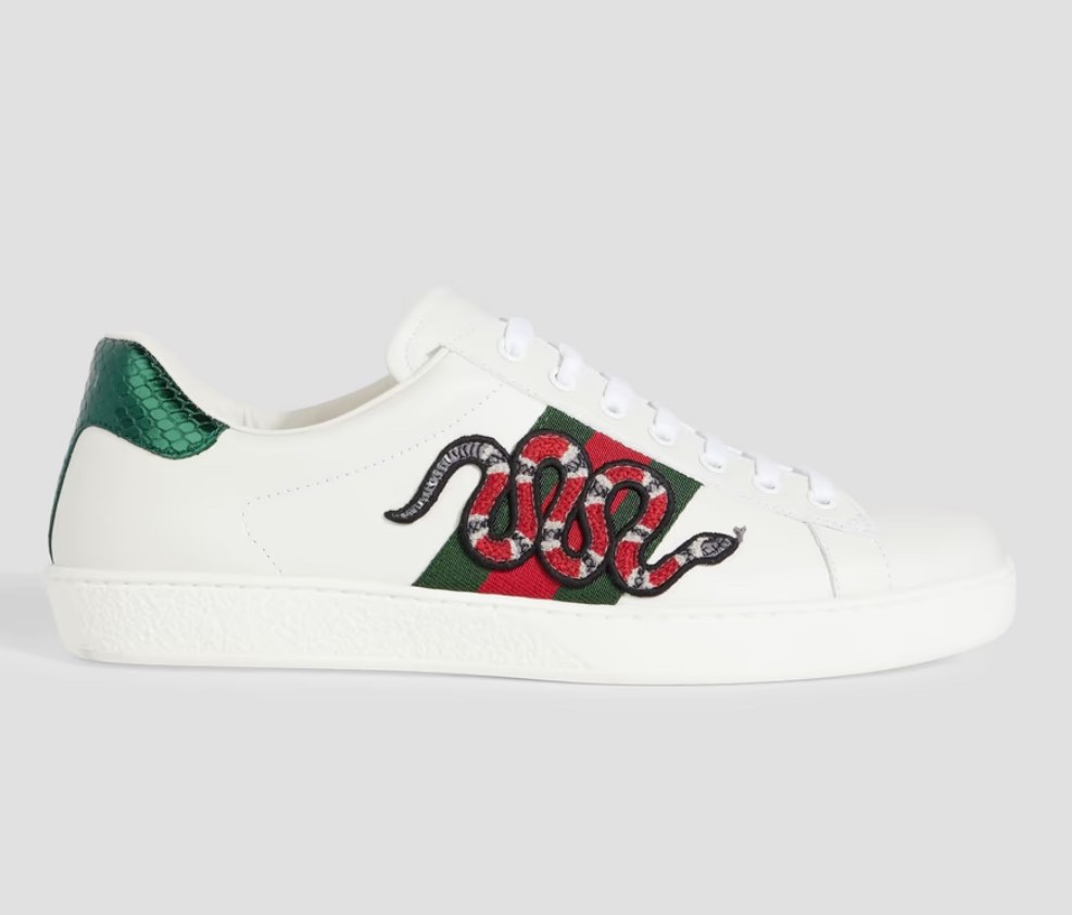 Gucci Ace Snake Sneakers, Men's Fashion, Footwear, Sneakers on Carousell
