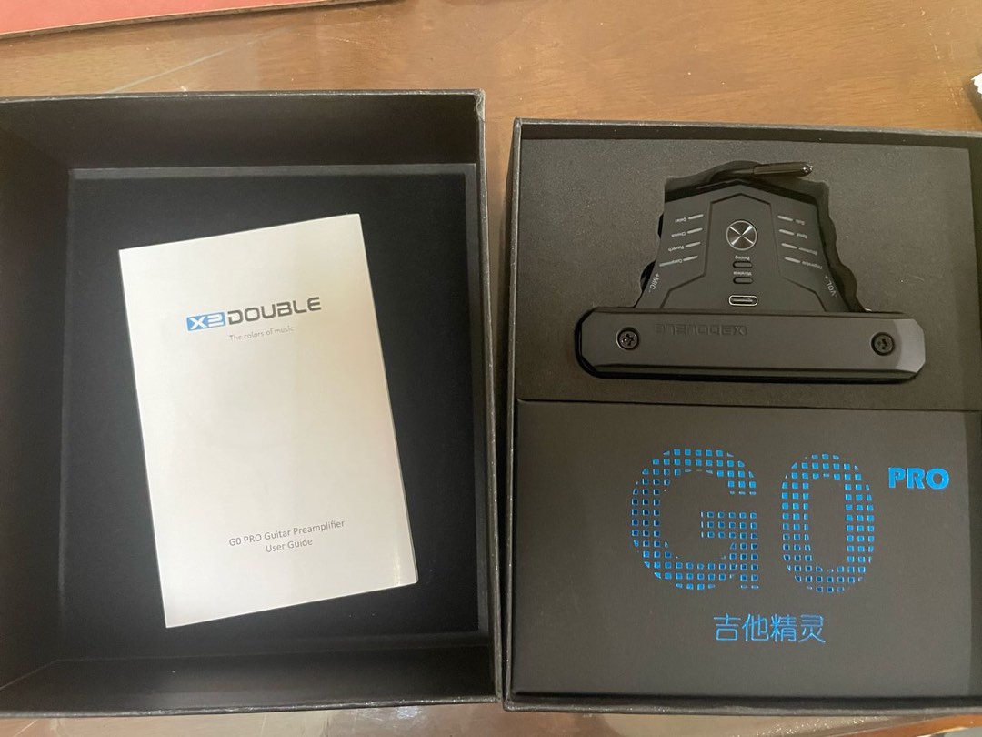 Guitar Amplifier DOUBLE G0 Pro Pickup Built In, Audio, Soundbars ...