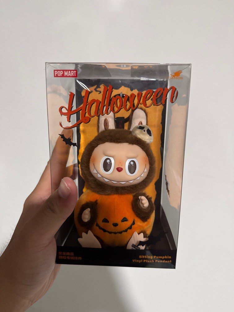 Halloween Labubu Pumpkin, Hobbies & Toys, Toys & Games on Carousell