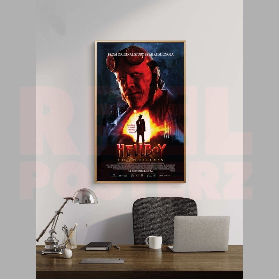 HELLBOY: THE CROOKED MAN (2024) Movie Poster 1-Sided Original 27"x 40 ...