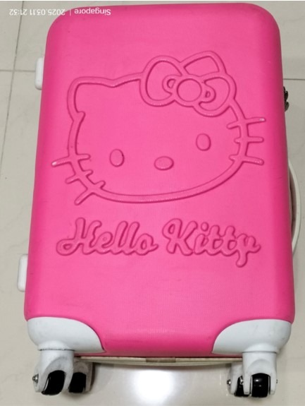 Hello Kitty Cabin Luggage, Hobbies & Toys, Travel, Luggage on Carousell