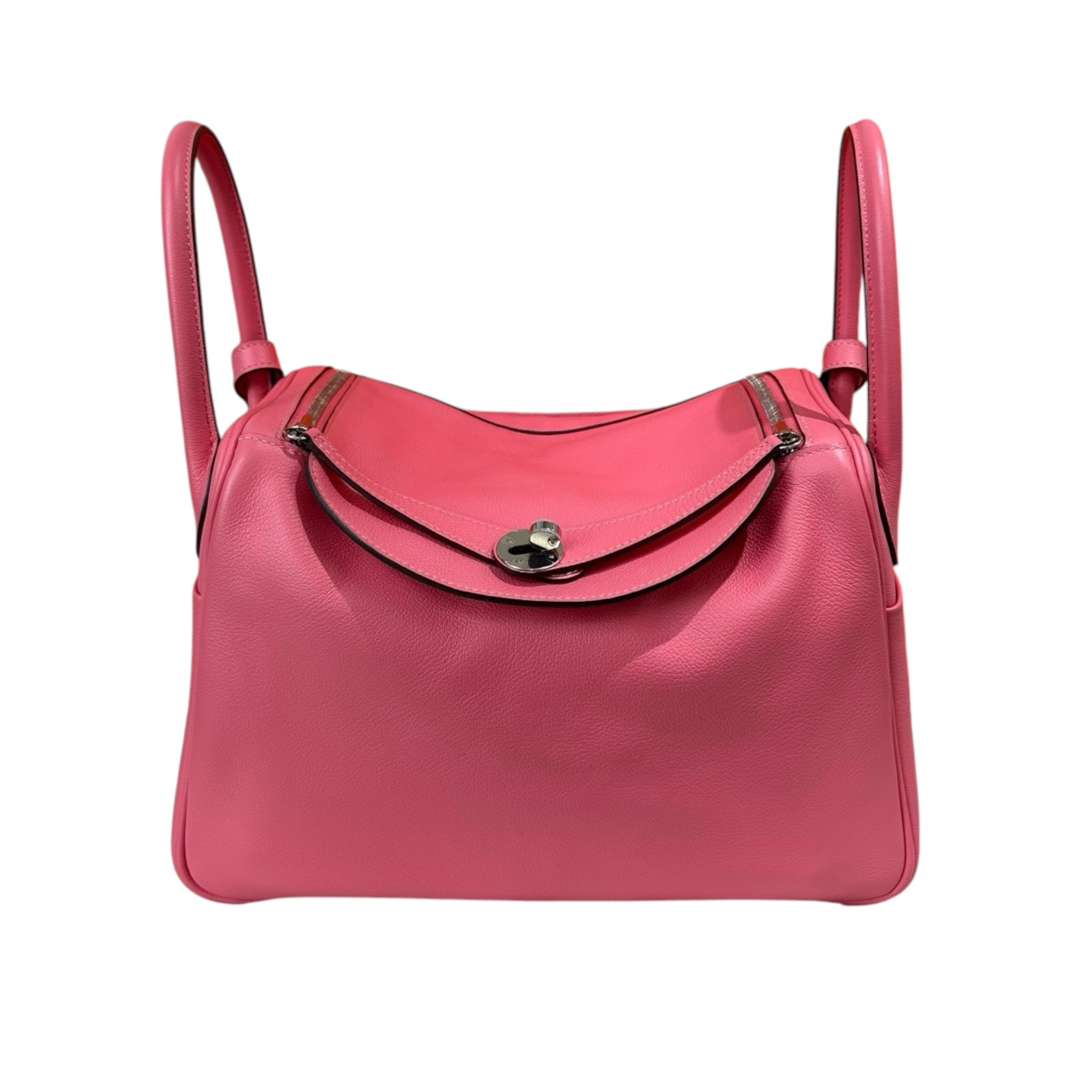 Hermes Lindy 30 in Pink, Luxury, Bags & Wallets on Carousell