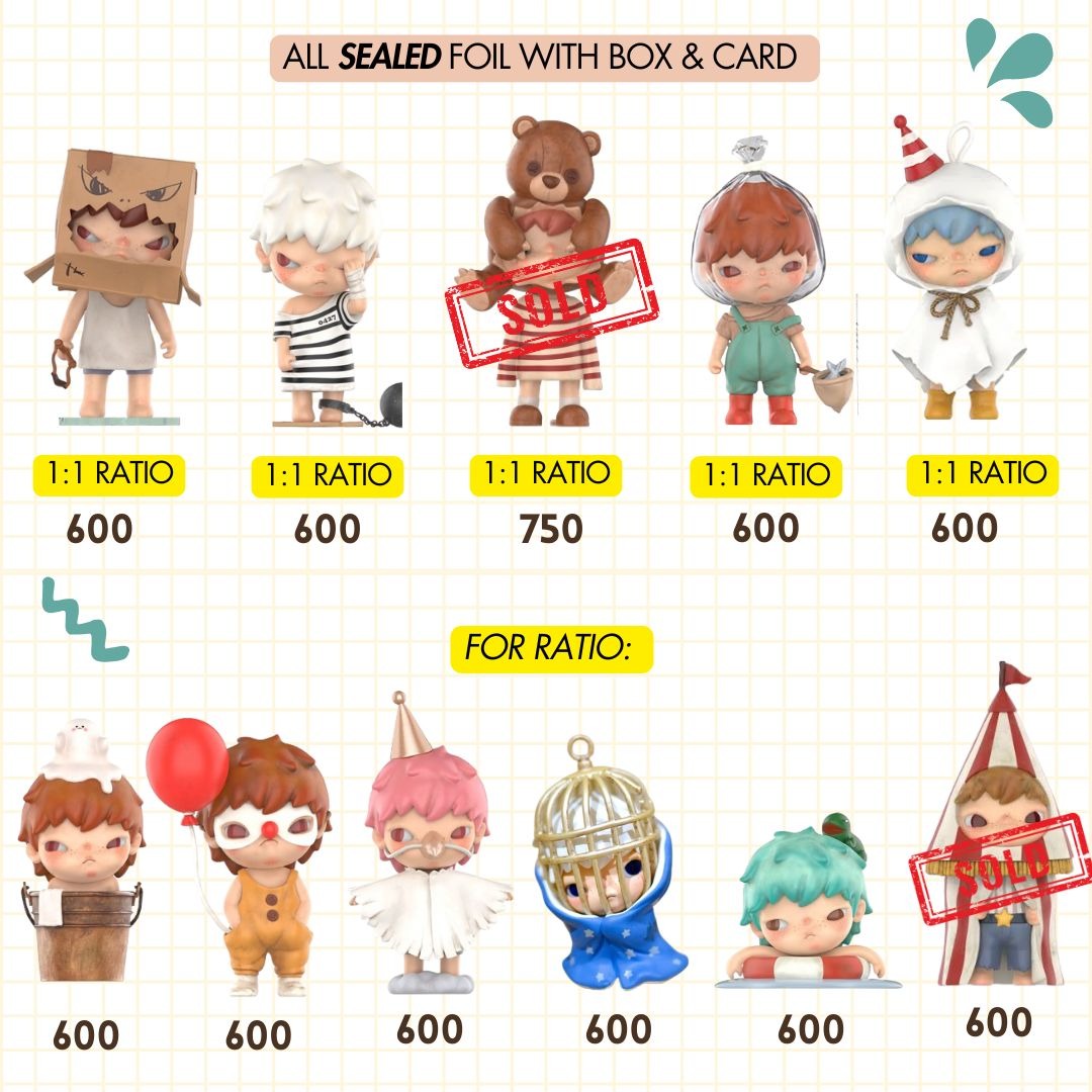 HIRONO BOILING FROG DESTROYER MANACLE LOOSE FISH SUNNY DOLL PERSONA ...