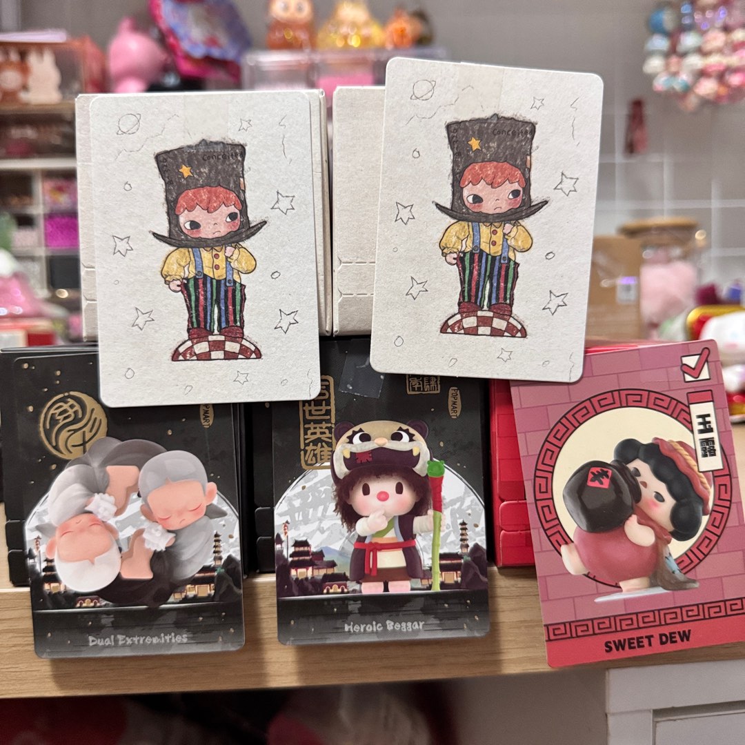 Hirono Conceited Man, Popmart 14 Anniversary Zsiga, Sweetbean, Pucky ...