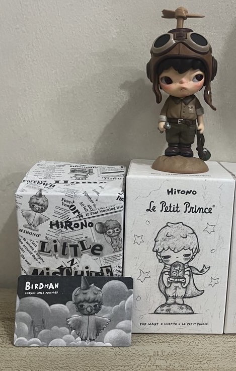 Hirono Set Secret Pilot & Birdman (LM, LPP), Hobbies & Toys, Toys ...