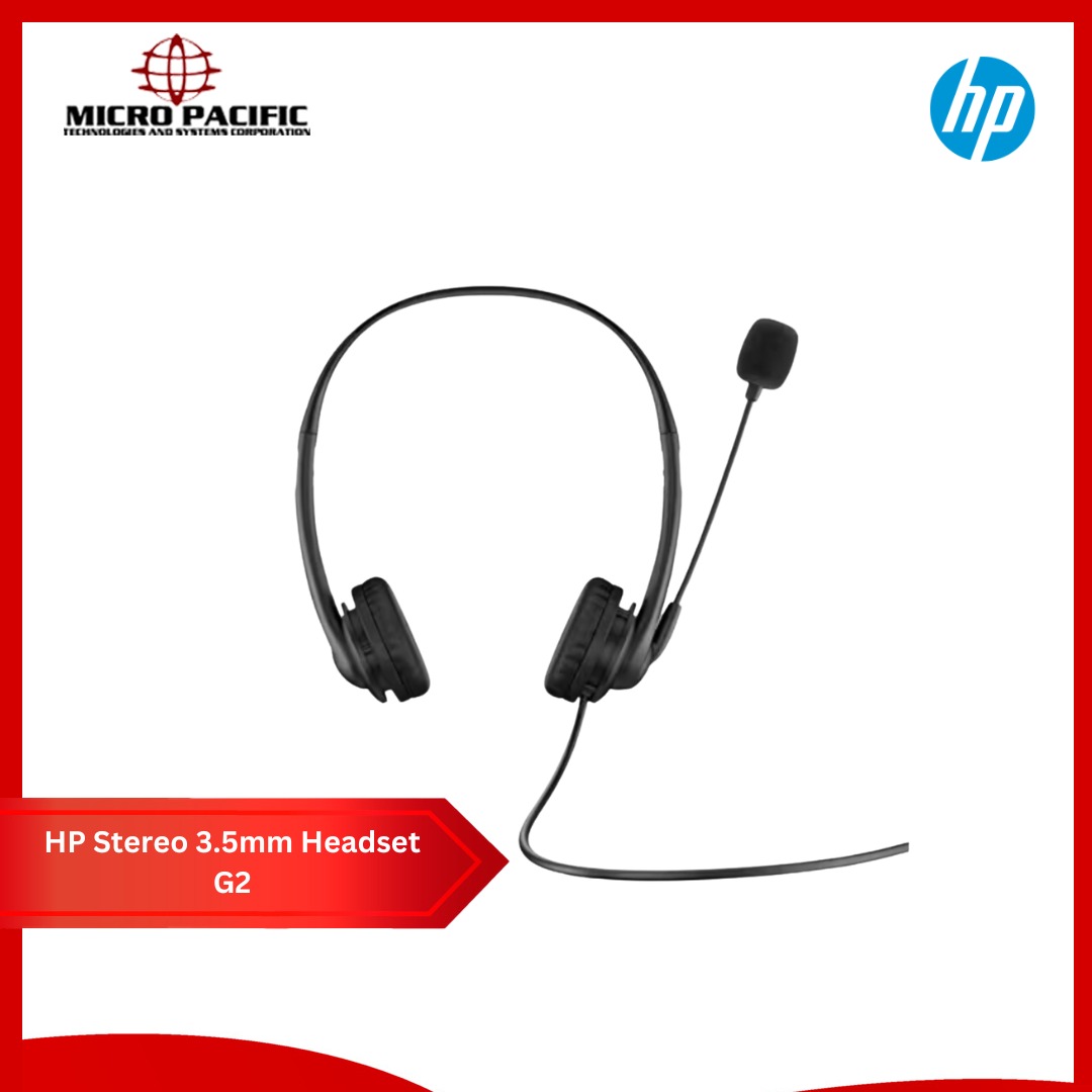HP Stereo 3.5mm Headset G2, Audio, Headphones & Headsets on Carousell