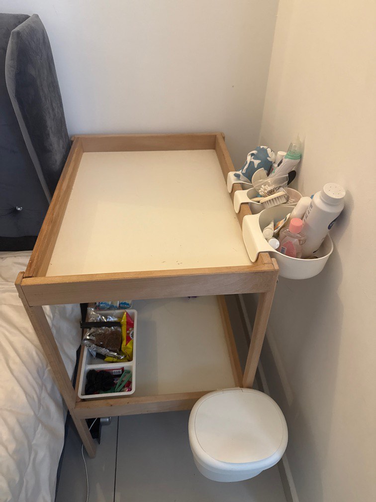 IKEA sniglar baby changing table sets, Furniture & Home Living ...