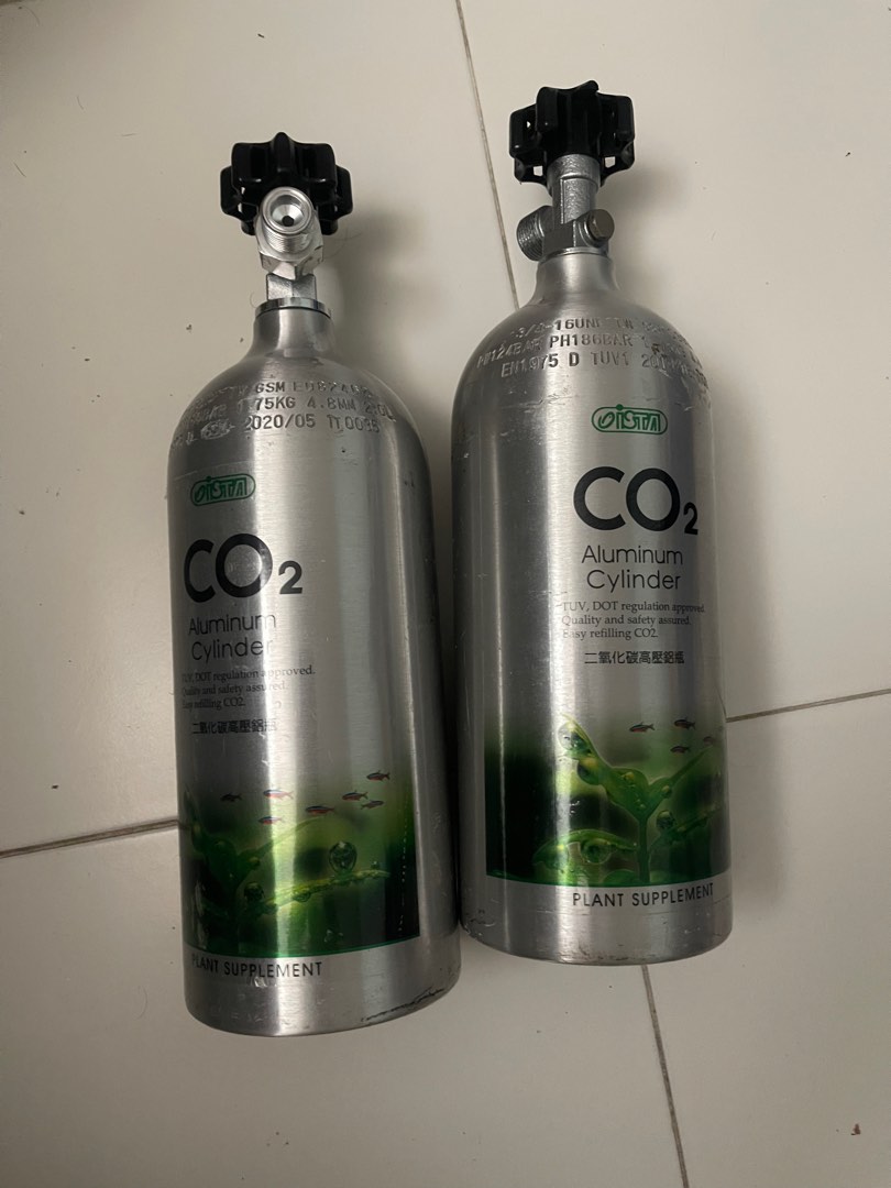 Ista 2L Aluminium CO2 Cylinder, Everything Else on Carousell