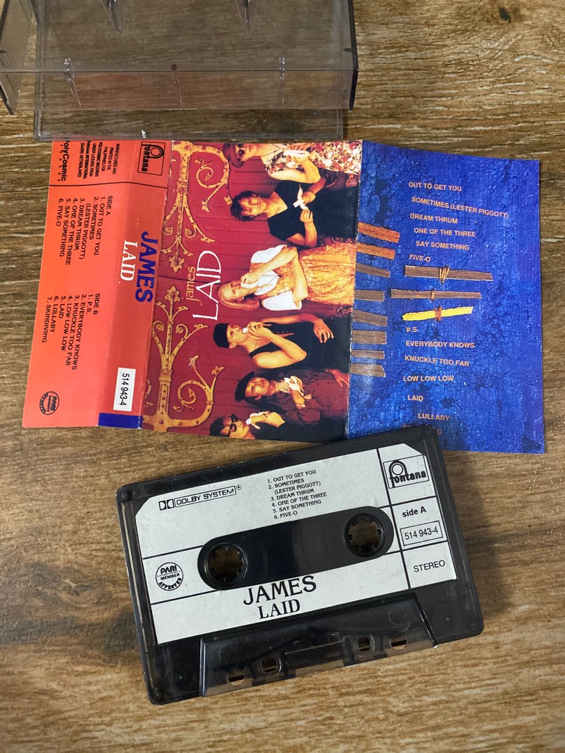 James Laid Cassette Tape, Hobbies & Toys, Music & Media, CDs & DVDs on ...