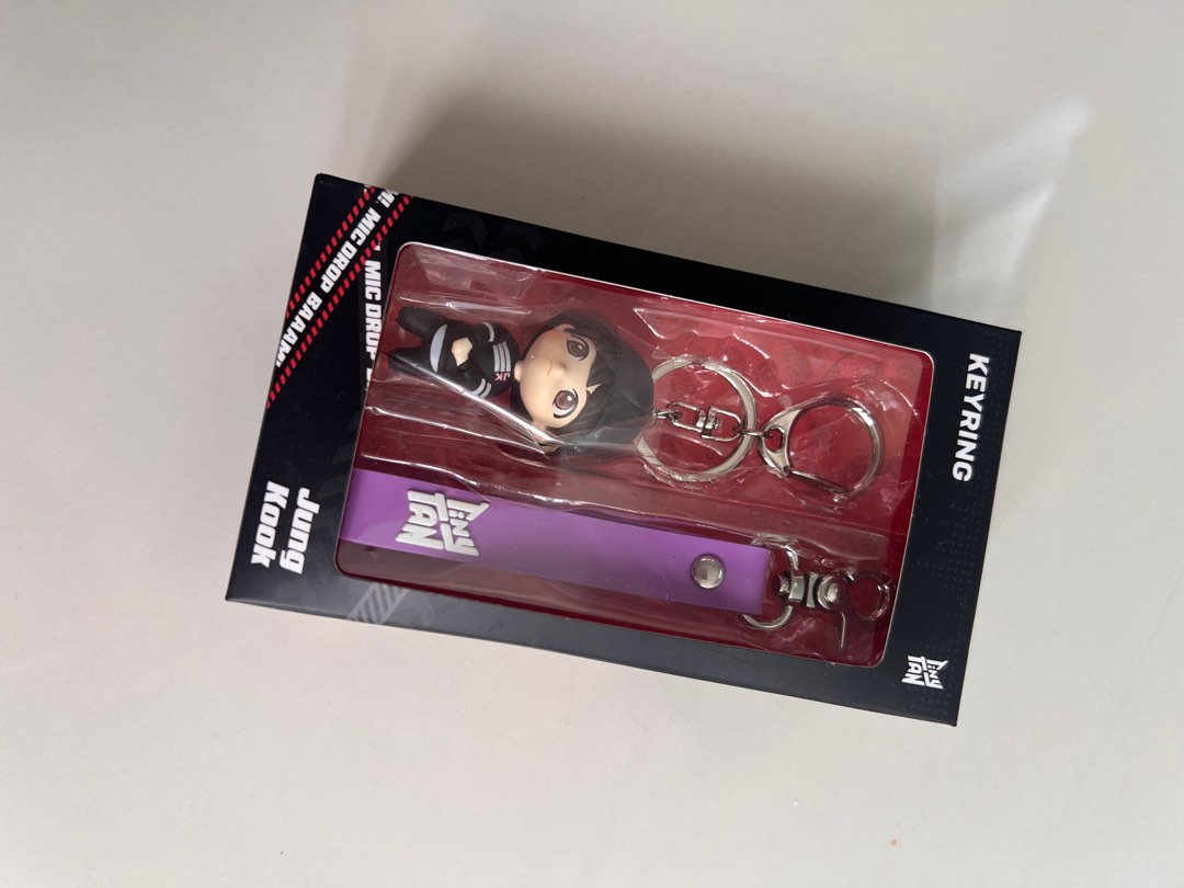 Jungkook TinyTan Keyring, Hobbies & Toys, Memorabilia & Collectibles, K-Wave on Carousell