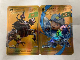 Kad Boboiboy galaxy Pek Techno Breaker, Hobbies & Toys, Toys & Games on Carousell