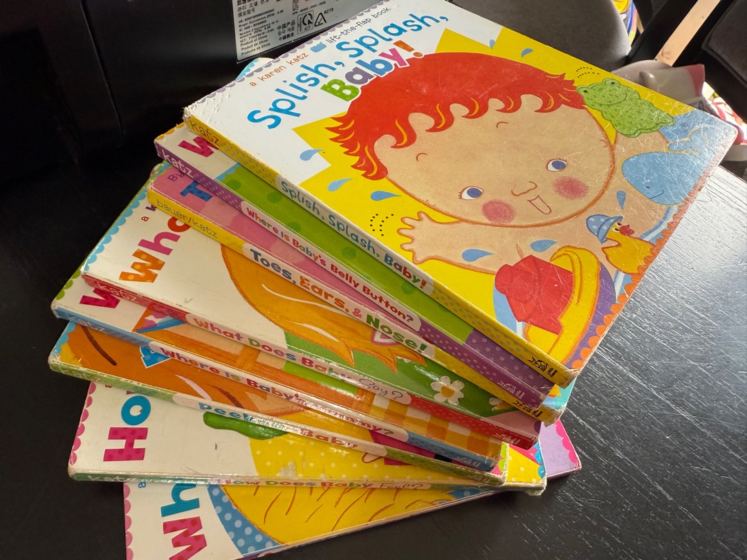 Karen Katz- lift flap books, Hobbies & Toys, Books & Magazines ...