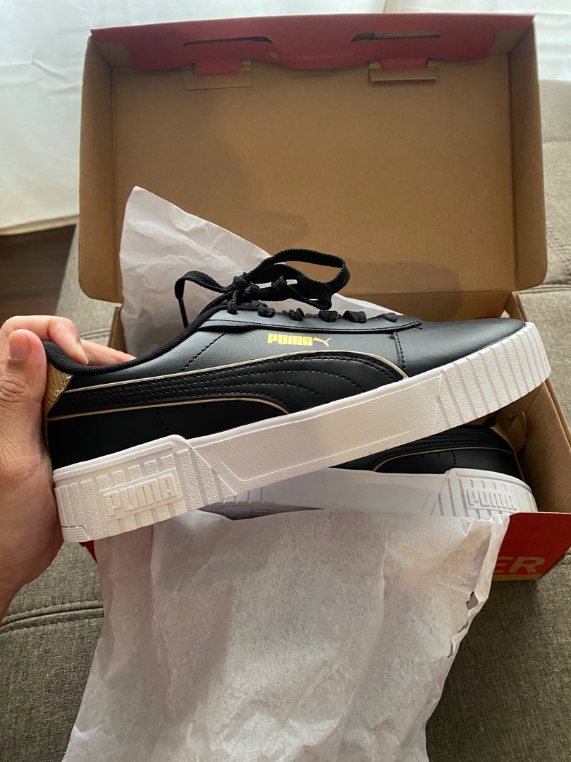 Kasut Raya!!! Puma Carina 2.0 Pop Up Metallics, Women's Fashion ...